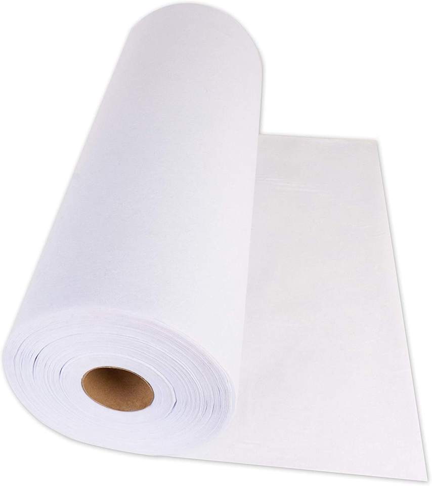 90 Degree Hot Water-Soluble Embroidery Paper - 40gsm PVA