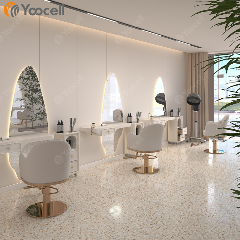 Yoocell New Design Beauty Salon Furniture Adjustable Salon Chair Barber ...