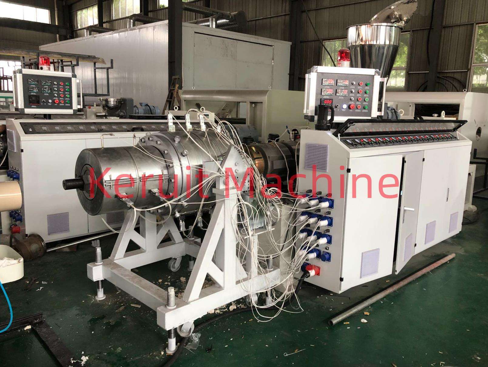 75-250mm PVC pipe extruder PVC pipe making machine PVC pipe extruder ...