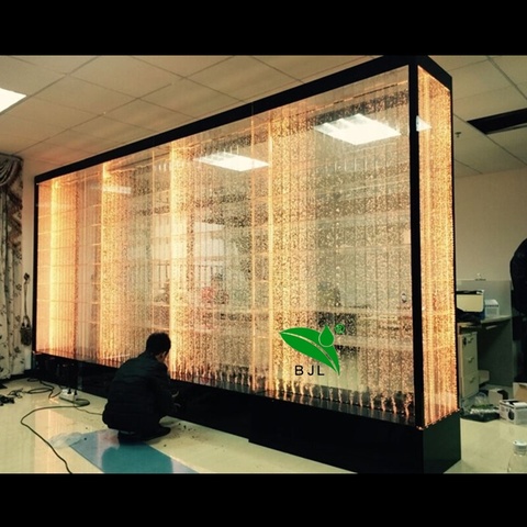 Modern Bar Furniture with LED Changing Acrylic Water Bubbles