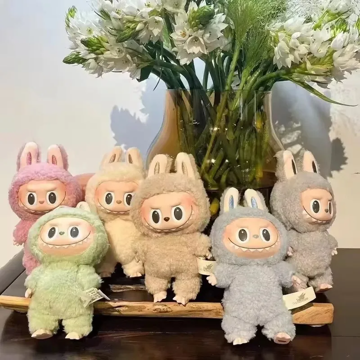 Authentic POP MART Macaron Labubu Toys the Monster Popmart Labubu ...