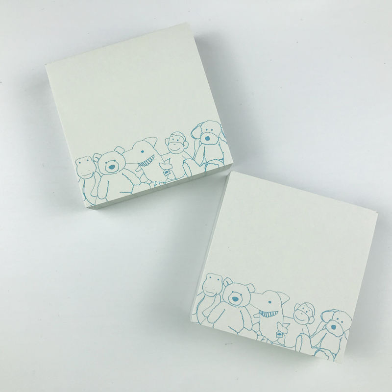 Paper Wholesale Small Sticky Notes School Stationaries Custom Notepad ...