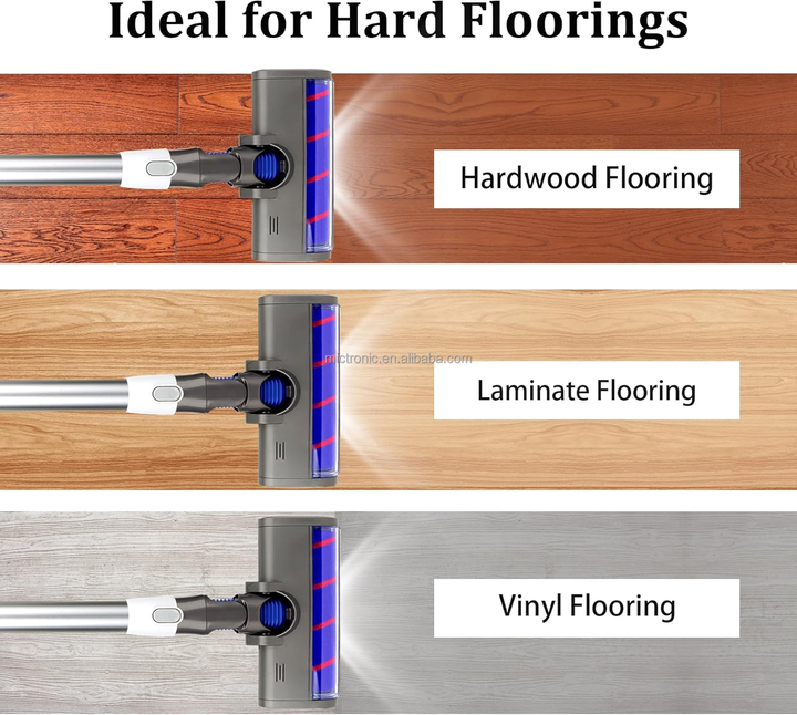 Replacement Soft Roller Cleaner Head Compatible with Dysons V6, DC58, DC59, DC61, DC62, DC74 ...