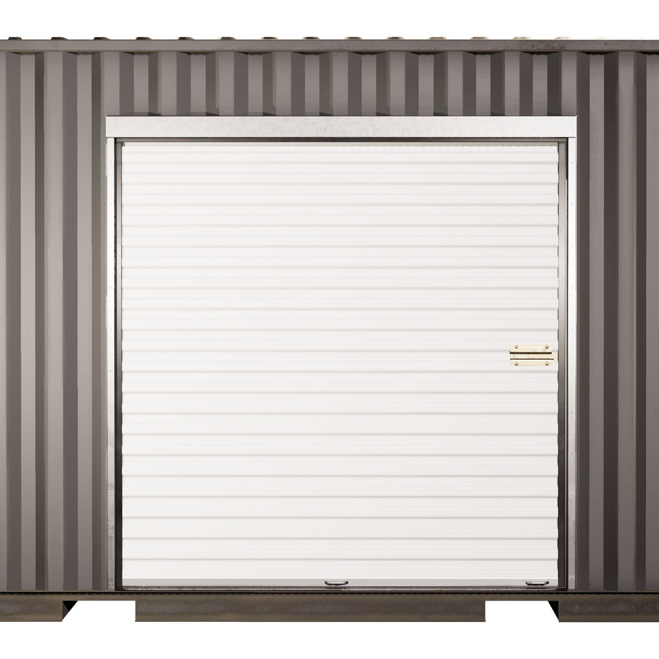 Heavy Duty Galvanized Steel Security Roll-up Door for 20ft/40ft ...