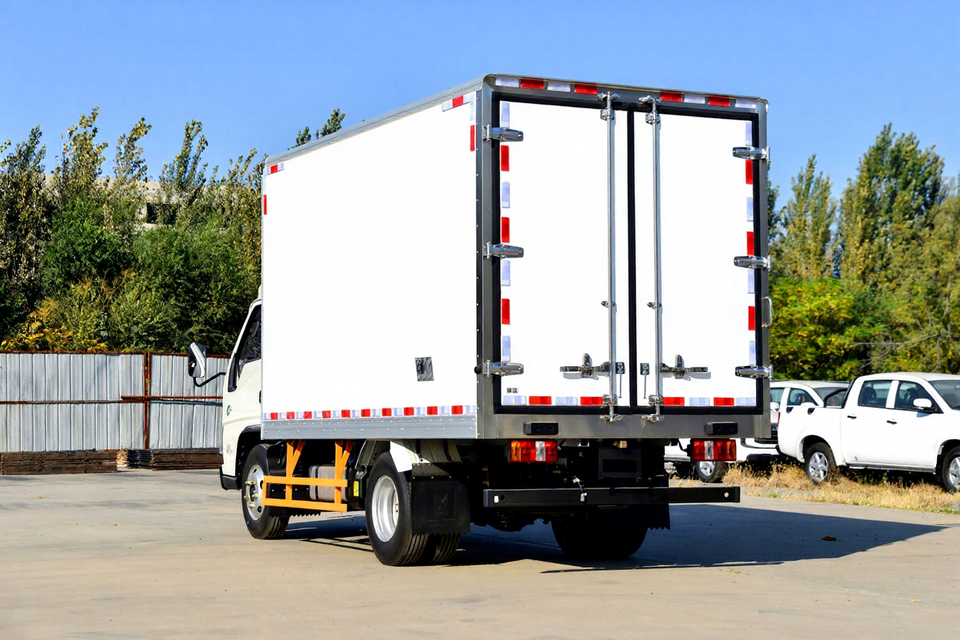 JMC Mini Refrigerated Truck 122HP 4X2 3.68-meter Refrigerated Truck ...