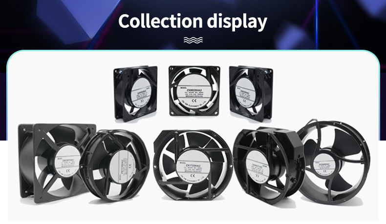 220V cooling fan ZX12038NGW 120x120x38mm axial flow fan (independent ...