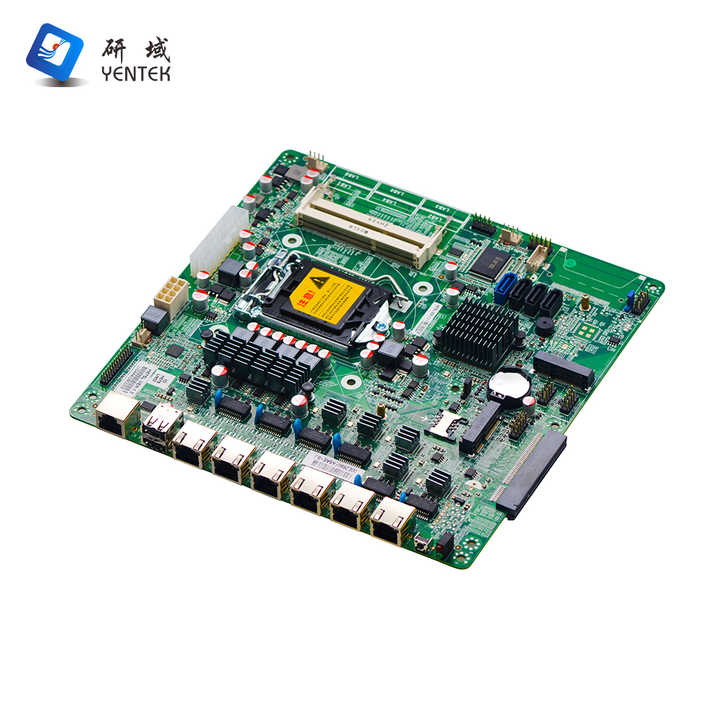 Yentek Server Pc Board Intel I3 I5 I7 Processor 2th 3th 2 Ddr3 3*sata2 ...
