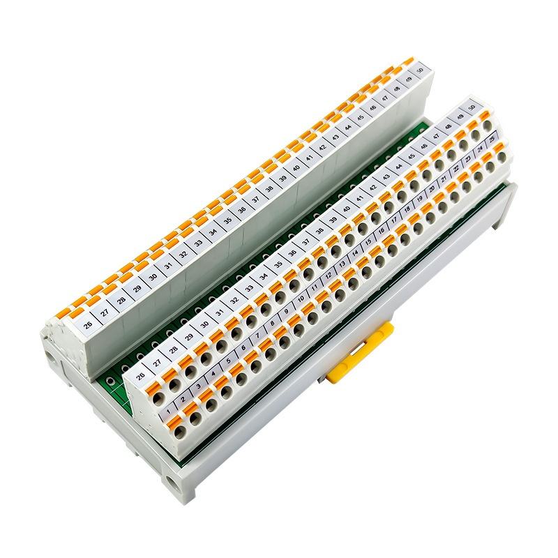 Shimaide 50-Channel Double-Layer In-Line Terminal Block 24VDC Product ...