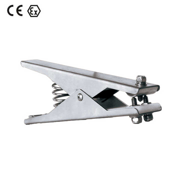Stainless Steel Grounding Earth Connection Clamp Static Grounding ...