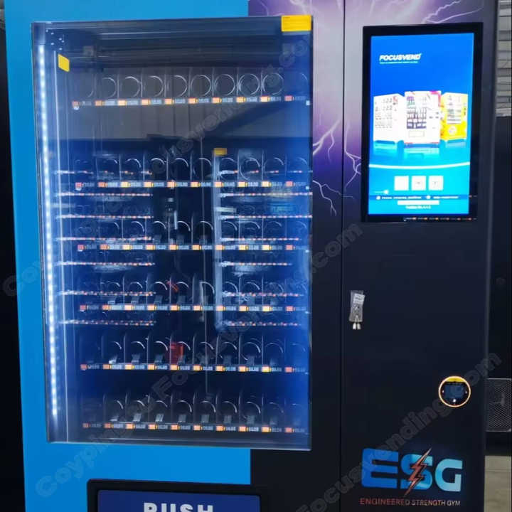 Unmanned Vending Machines Cupcake Vending Machine with Refrigerated ...