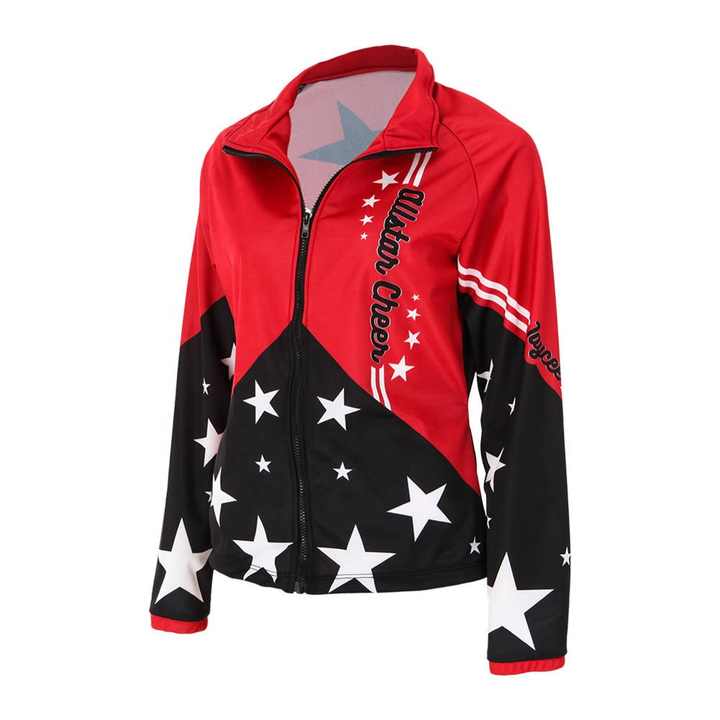 Plus Sizes Custom Sublimated Cheer Dance Team Warm Ups Jackets - Buy ...