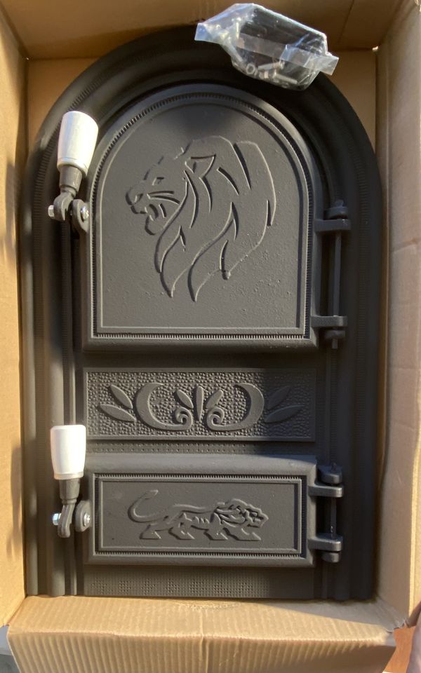 Cast Iron Double Stove Doors for Wood Burning Stoves - Durable ...