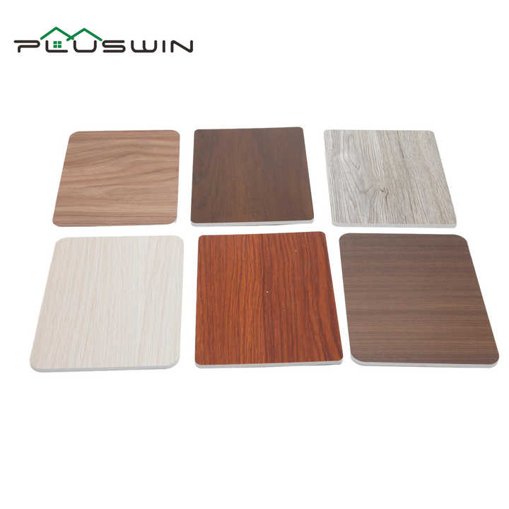 Wood Grain Pvc Sheet Laminated PVC Foam Board China Factory