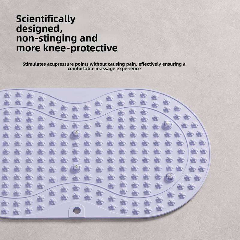 Thickened TPE Acupressure Mat Soft Gel Liquid Pressure Magnetic Massage ...