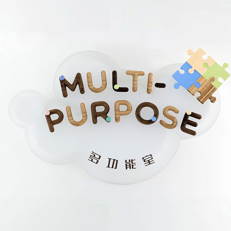 Cute Cartoon Cloud Solid Acrylic Sign Eco Friendly Matte Low Saturation ...