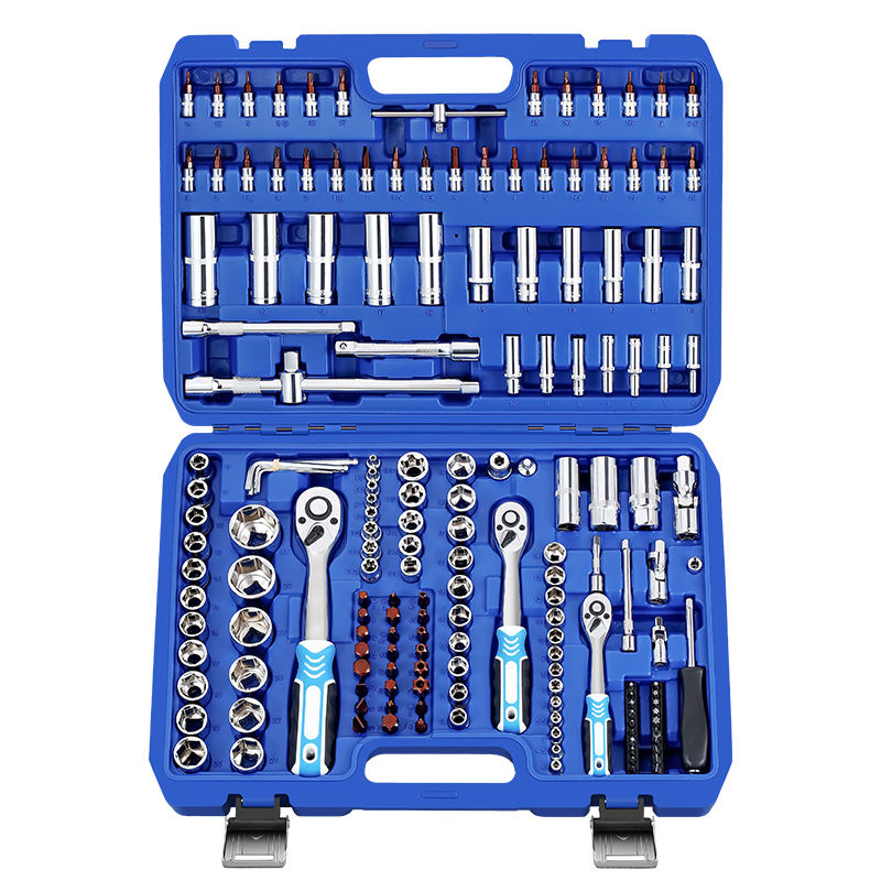 Auto Repair Mechanic Wrench Set Kit Hand Tool Toolbox Combination ...