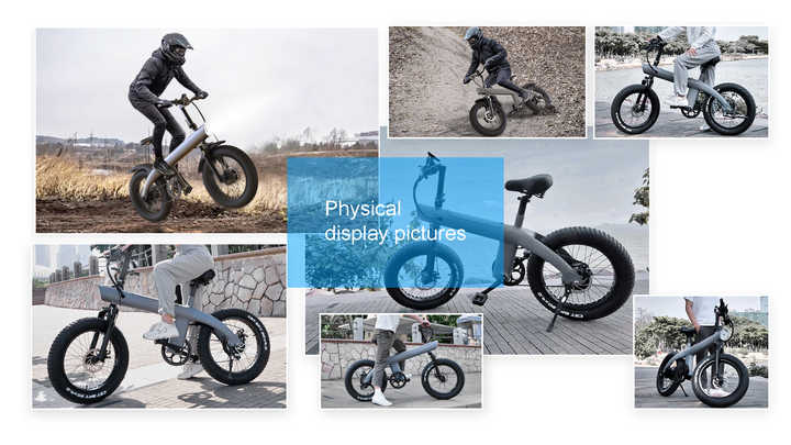 Q3 All-Terrain off-Road E-Bike - 20inch Fat Tire, 750W Power