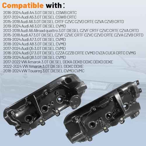 Engine Valve Cover 059103469DE 059103469CG Cylinder Head Cover for Audi ...