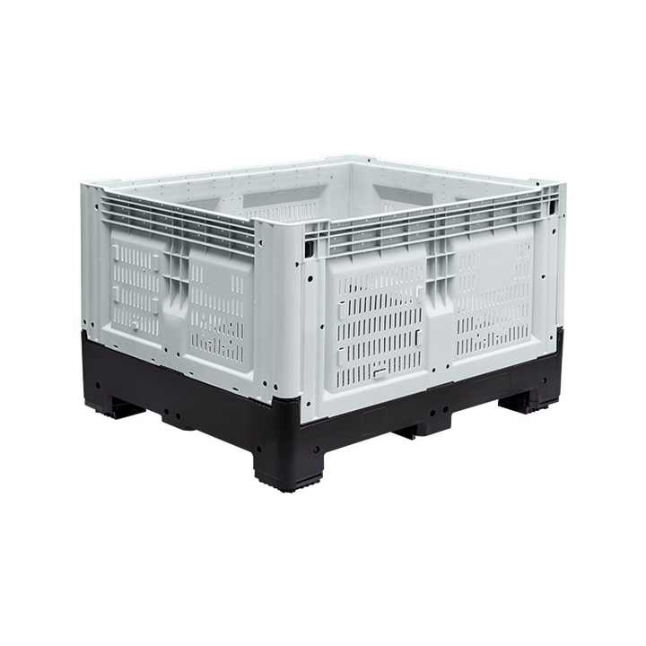 Heavy Duty Industrial Use Plastic Pallet Box Crate Collapsible Bulk ...