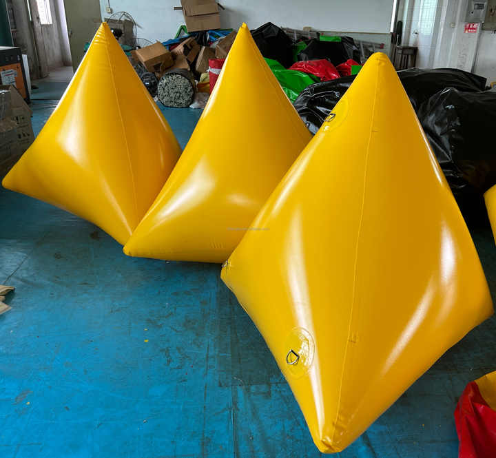 Hot Sale Marine inflatable Floating Buoy Triangle Markers Buoys For ...