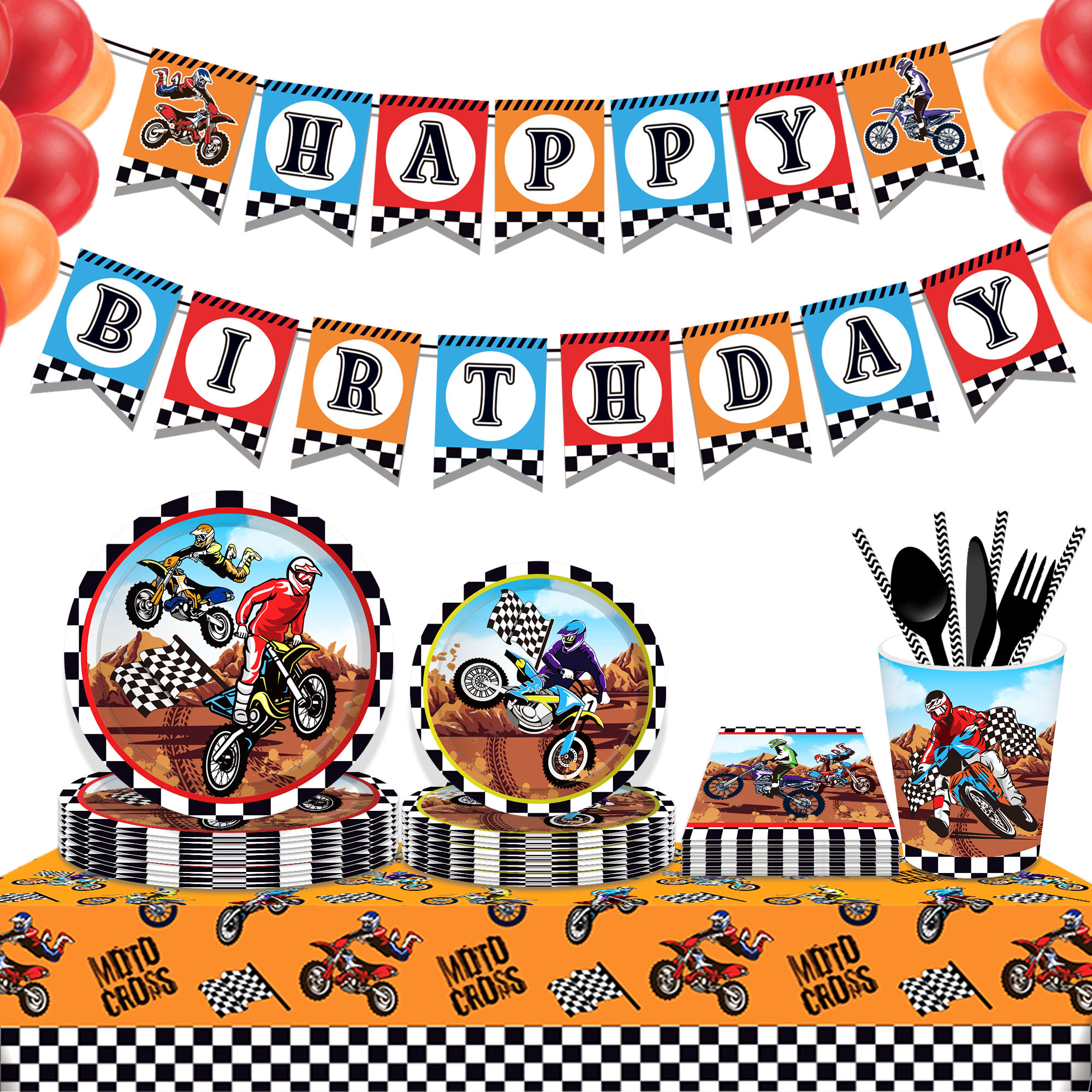 Wholesale & Custom dirt bike party decorations from Global Suppliers ...