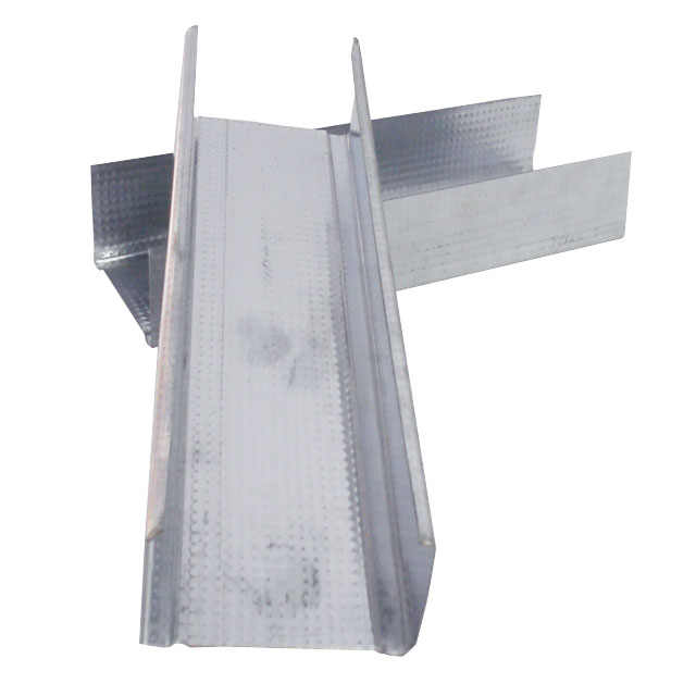 Galvanized Steel Drywall Metal Stud Track with Gypsum Channels Painted ...