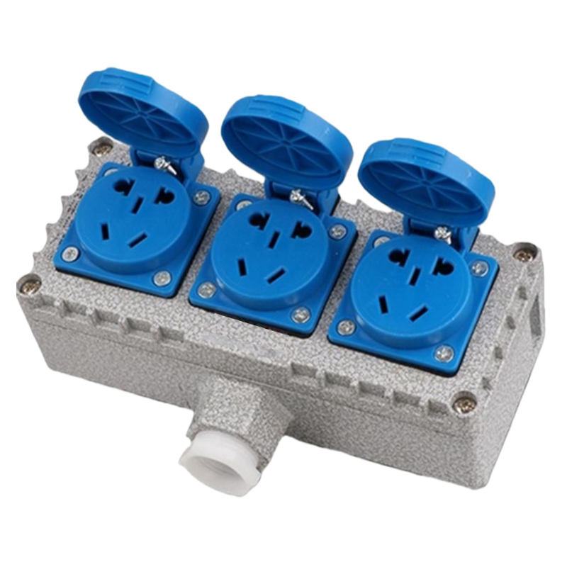 Explosion Proof ATEX IECEX Aluminum Plug with Socket 16A 220V IP66 ...