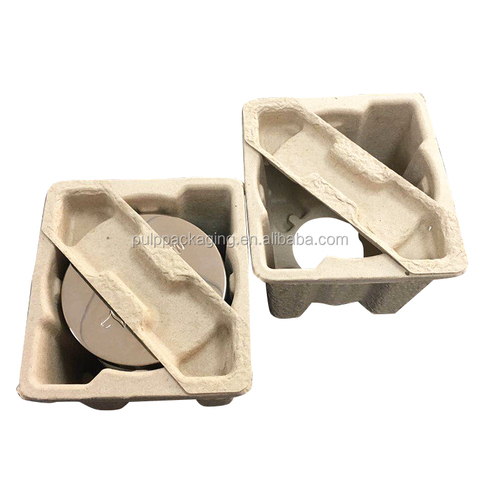 Recycled Products Dry Press Pulp Molded Pulp Tray Electronics Packaging ...