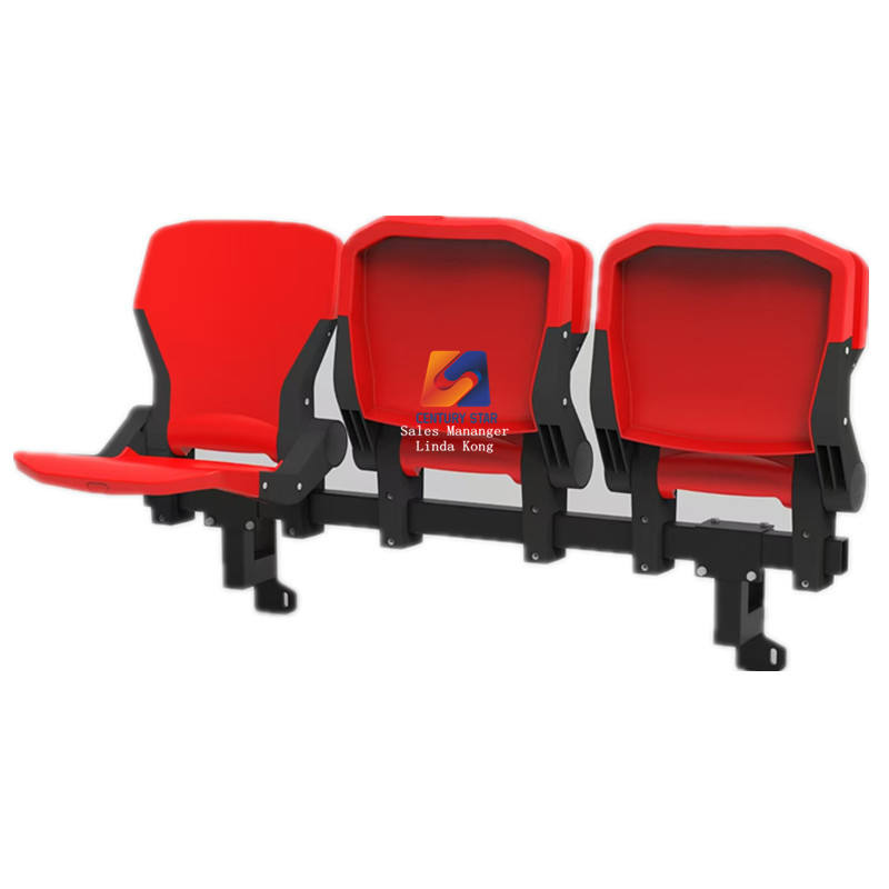 2026 Stadium Seats Flooring Mounted Foldable Plastic Stadium Chair for ...