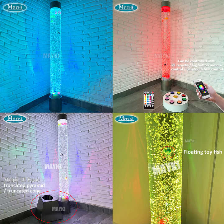 Sensory Room Light Water Bubble Tube Column Sensorial Equipment for ...