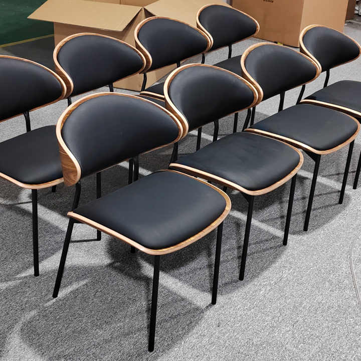 YZ109 Executive Luxury Modern Solid Wood Dining Chair Furniture Hotel ...