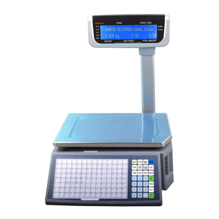 RLS1100C OIML 15KG 30KG Electronic Barcode Label Printing Scale for ...