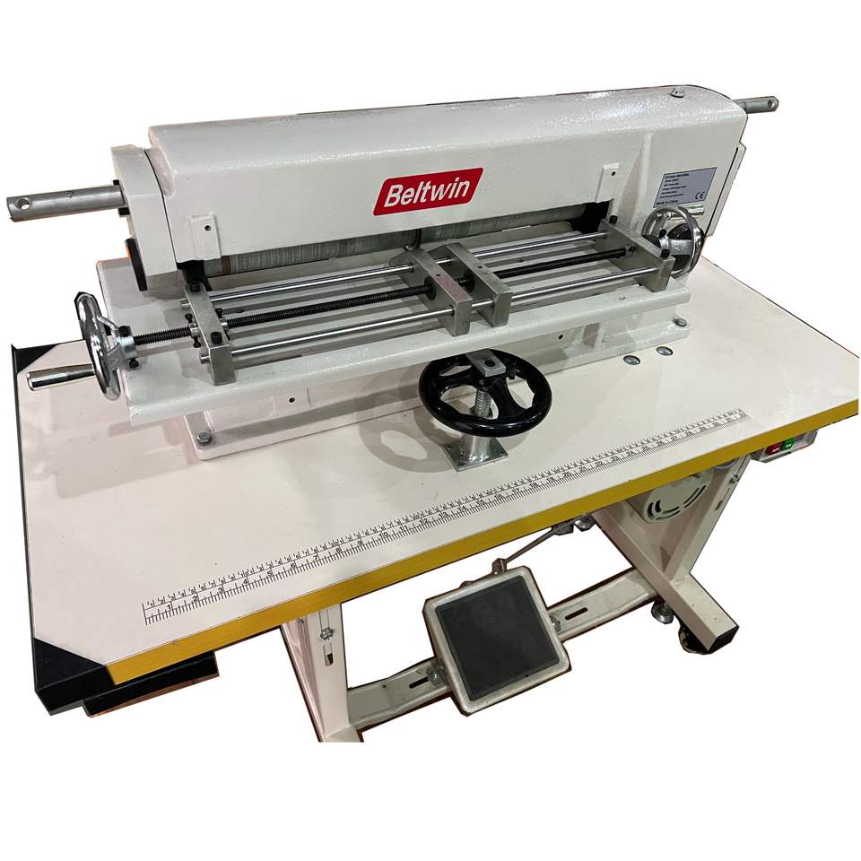 CB500 High Precision Timing Belt Cutter Slits Conveyor Belts & Cuts ...