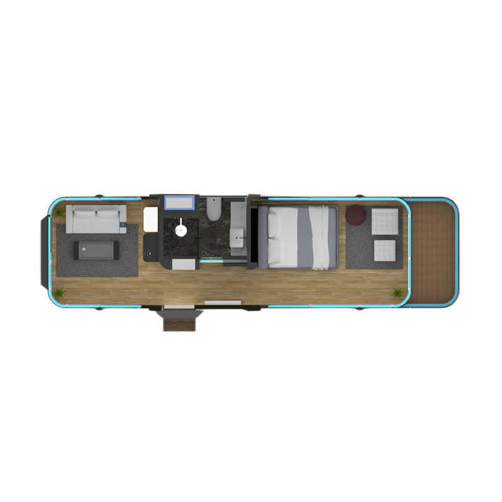 Hotel Space Capsule; Spaceship Precast Modern Container Space Capsule ...