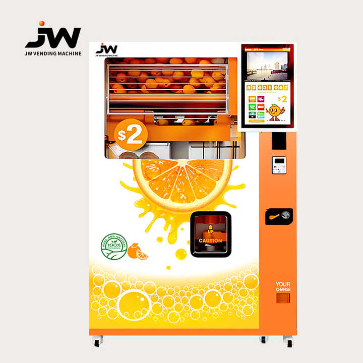 Freshly Automatic Orange Apple Juice Vending Machine Fruit Juice ...