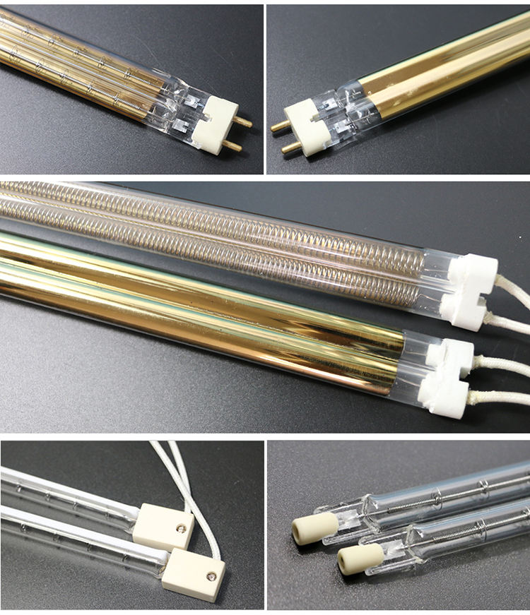 3000W Glass Infrared Shortwave Quartz Heater Lamp with 110V/220V/380V ...