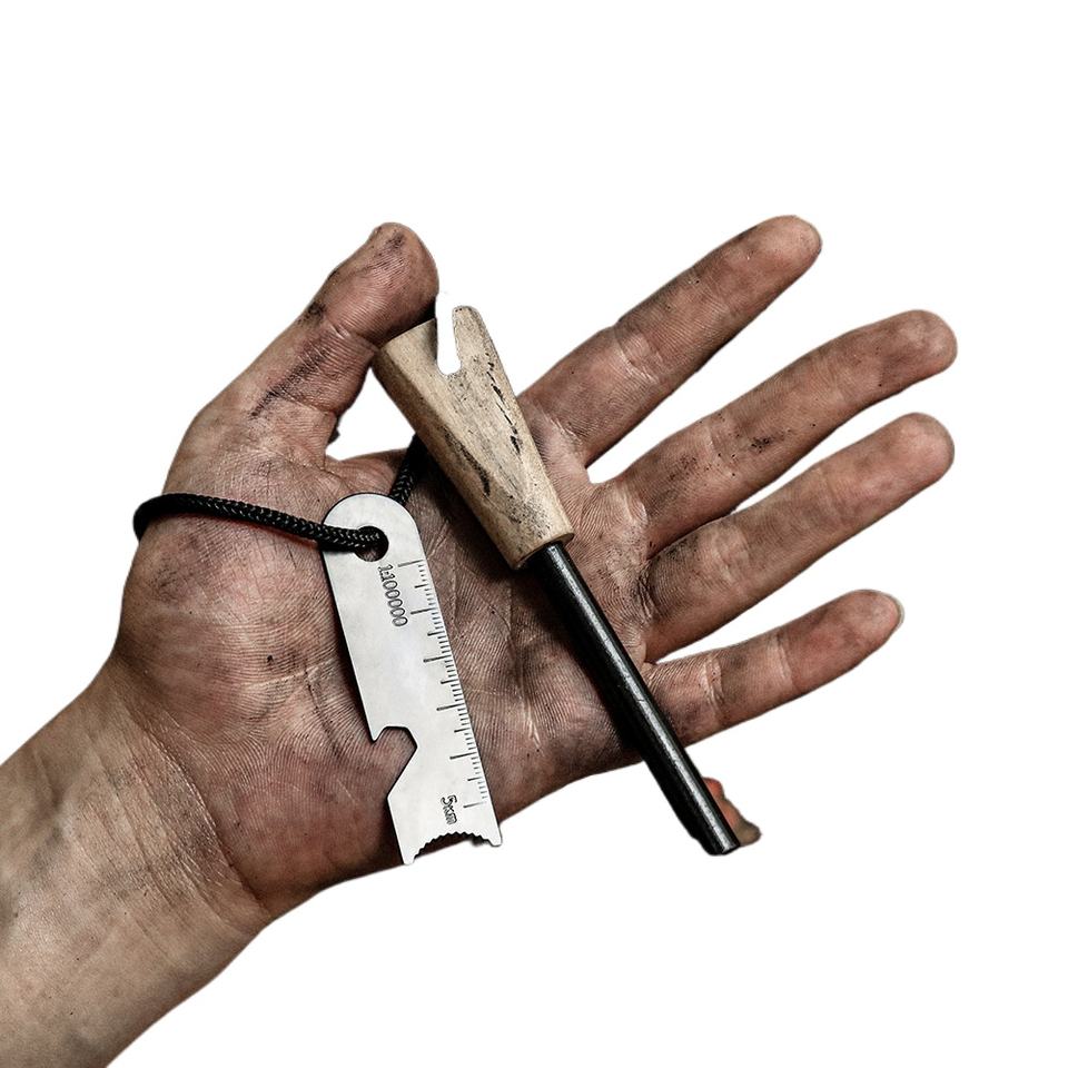 Camping Emergency Equipment Ferrocerium Ferro Rods Survival Striker ...