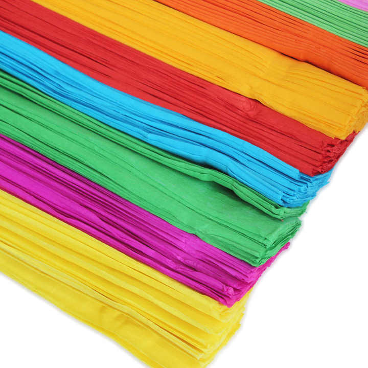 Wholesale Saturation Crepe Paper for Hand Masking Tape Painters Colored ...