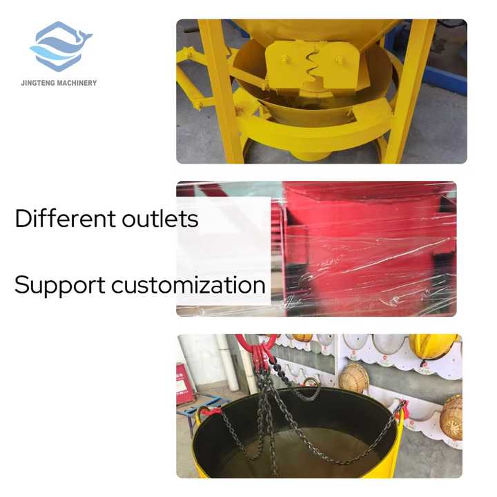 String Bucket Funnel Concrete Mortar Hopper 2CBM Square Round Tower ...