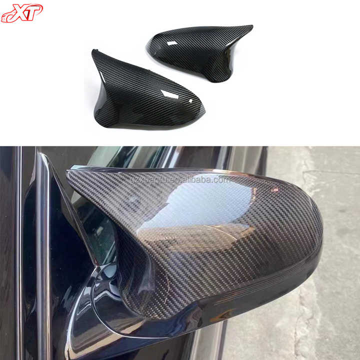 F80 F82 F87 LHD Style Carbon Fiber Rearview Side Mirror Cover for BMW ...