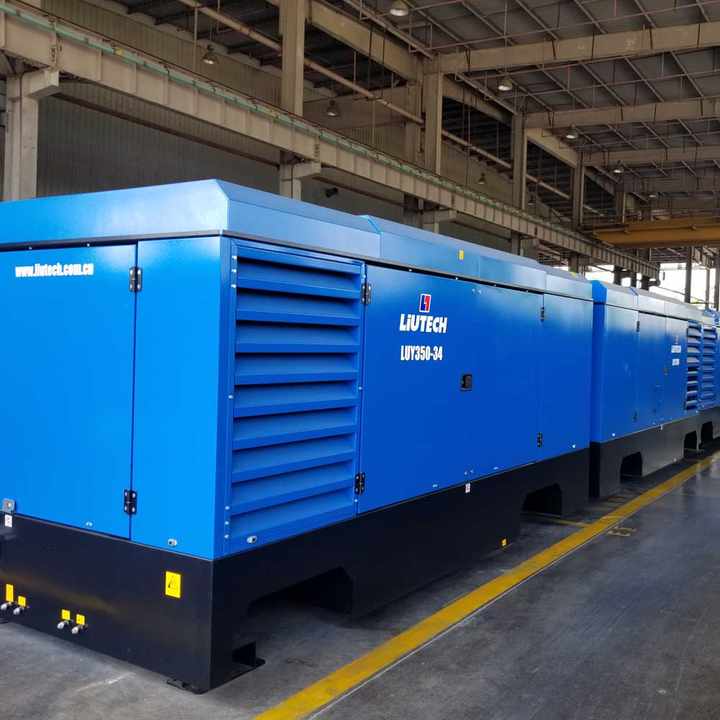 Atlas Copco Liutech LUY Mining Air Compressor 12 Bar Pressure for Deep ...