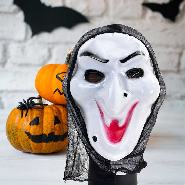 Hot Sales Lightweight Full Face Ghost Latex Masks Halloween Horror ...
