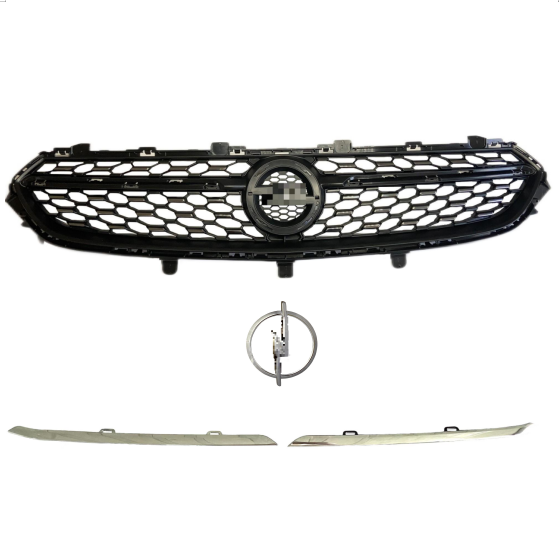 MAISI Front Grille Frame Logo Chromed Center Part for OPEL CORSA F