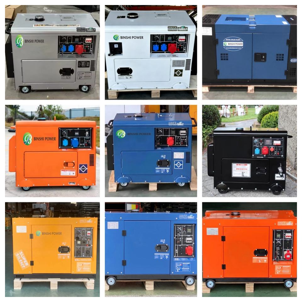 10kva 10kw Silent Diesel Generators 10kw 10kva Diesel Generator Set for ...