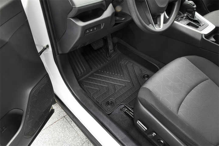 2019-2025 TX4 Eco-Friendly TPE Full Enclosure Car Foot Mats 3D TPE Car ...