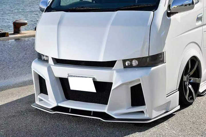 Hiace Commuter 2005-18 Bodykit Kitz-Racing Desgin Full Kits