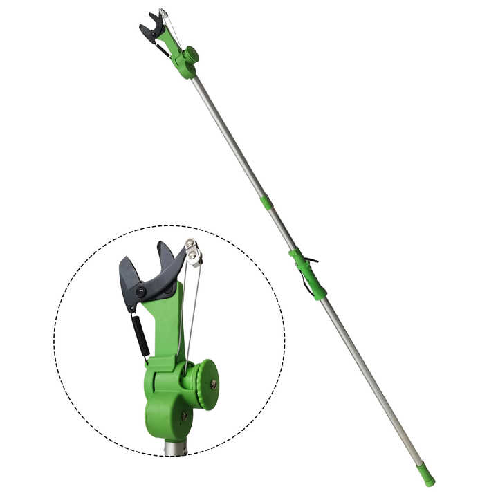 VERTAK Professional Long Reach Tree Branch Cutter Extension Pole ...