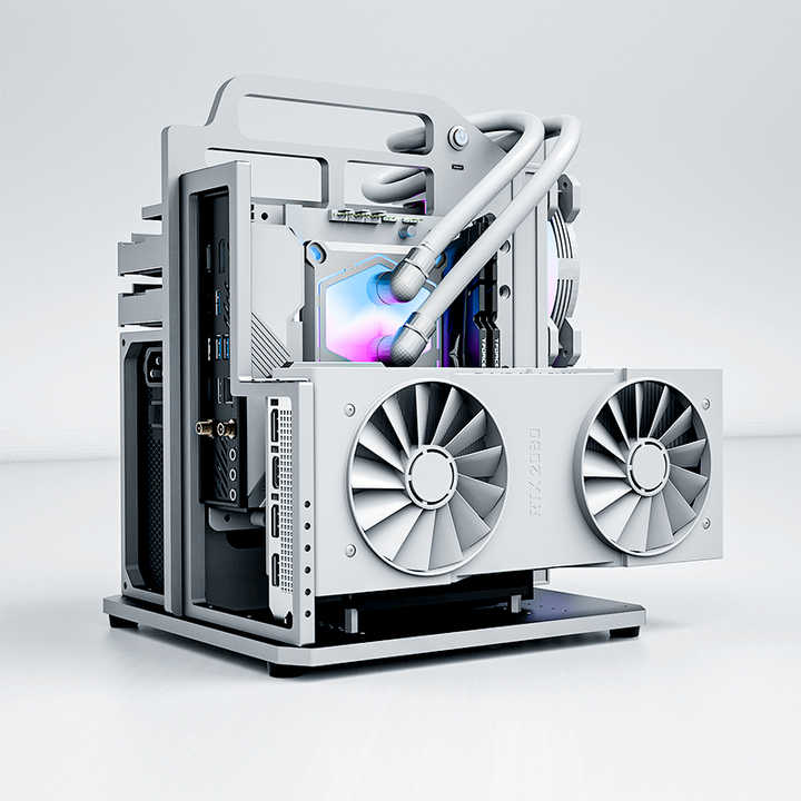 Socooler SOC-AS Mini Tower Chassis - High Efficiency Cooling