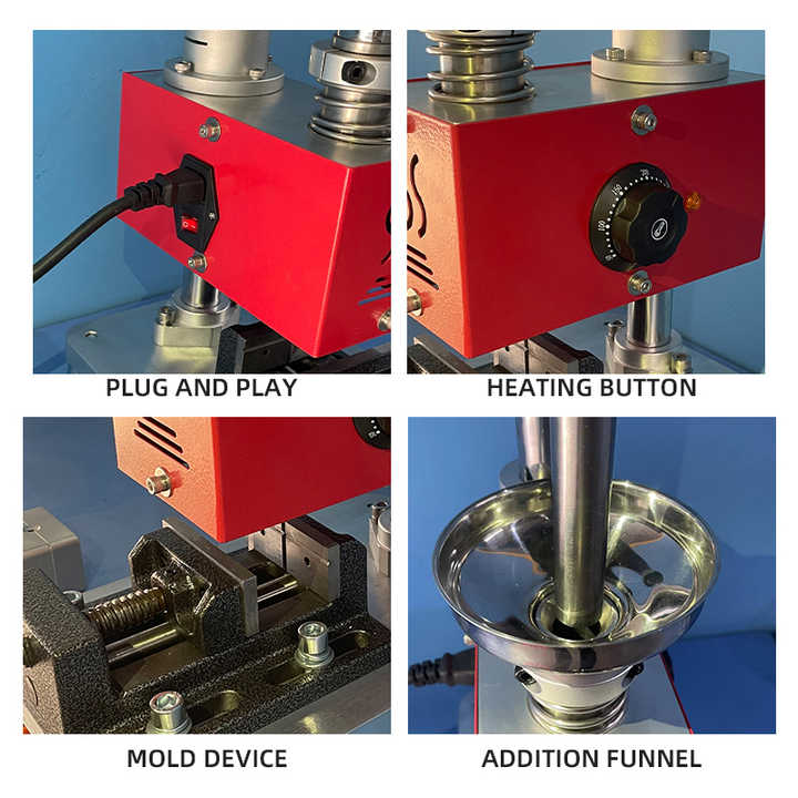 Manual Plastic Injector - Efficient Small Molding Machine