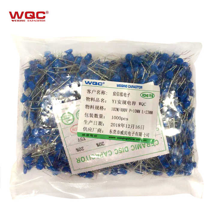 Ceramic Capacitor 101K 1KV - High Voltage & Reliable Performance